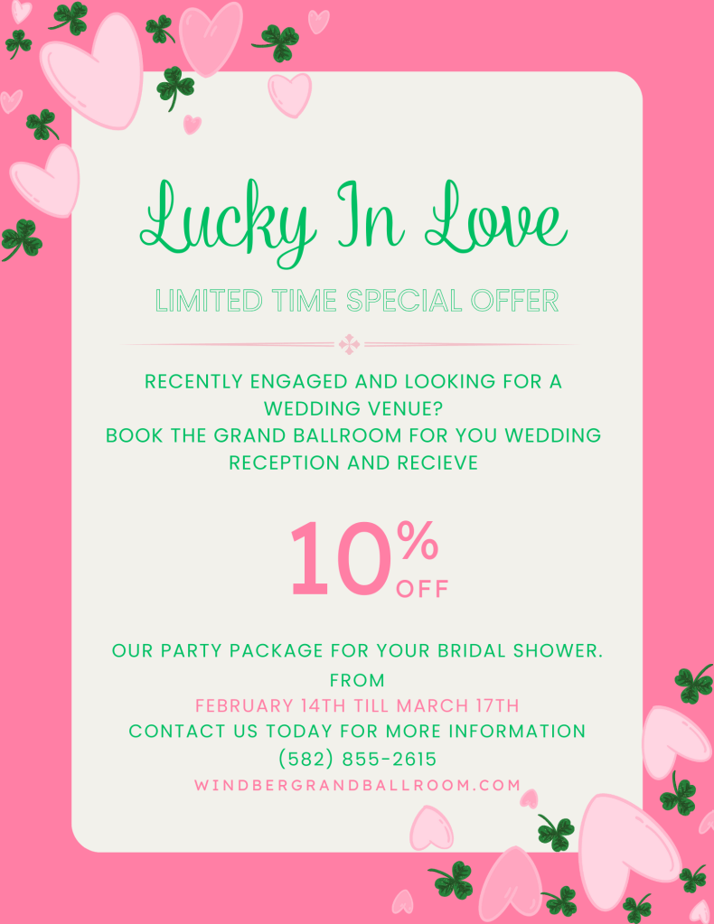 Weddings – The Grand Ballroom