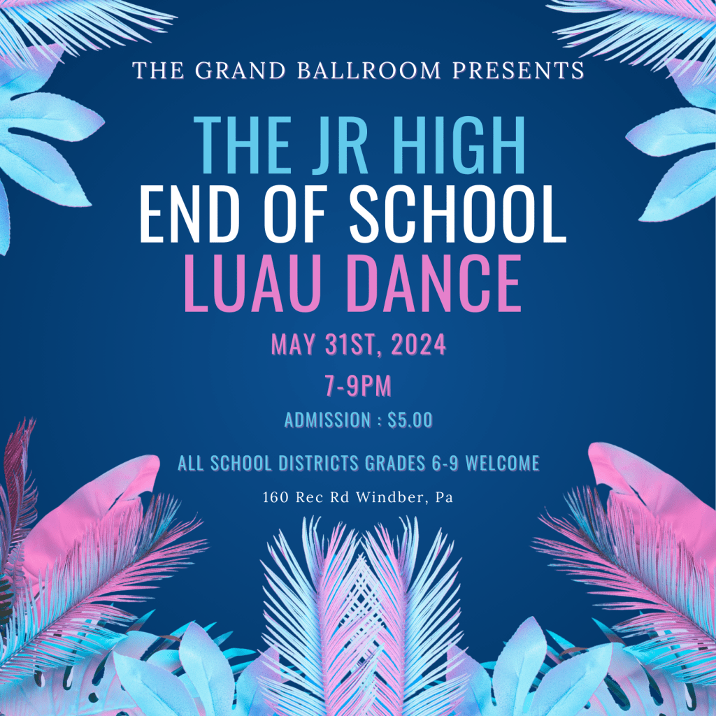 Upcoming Events – The Grand Ballroom